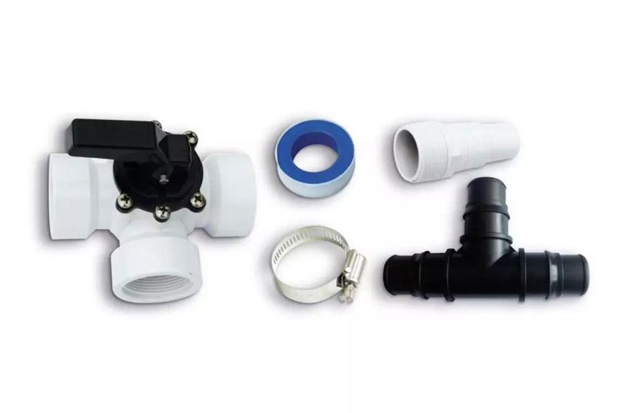 Steinbach Bypass-Set mit 3-Wege-Ventil - Aqua-Poolshop